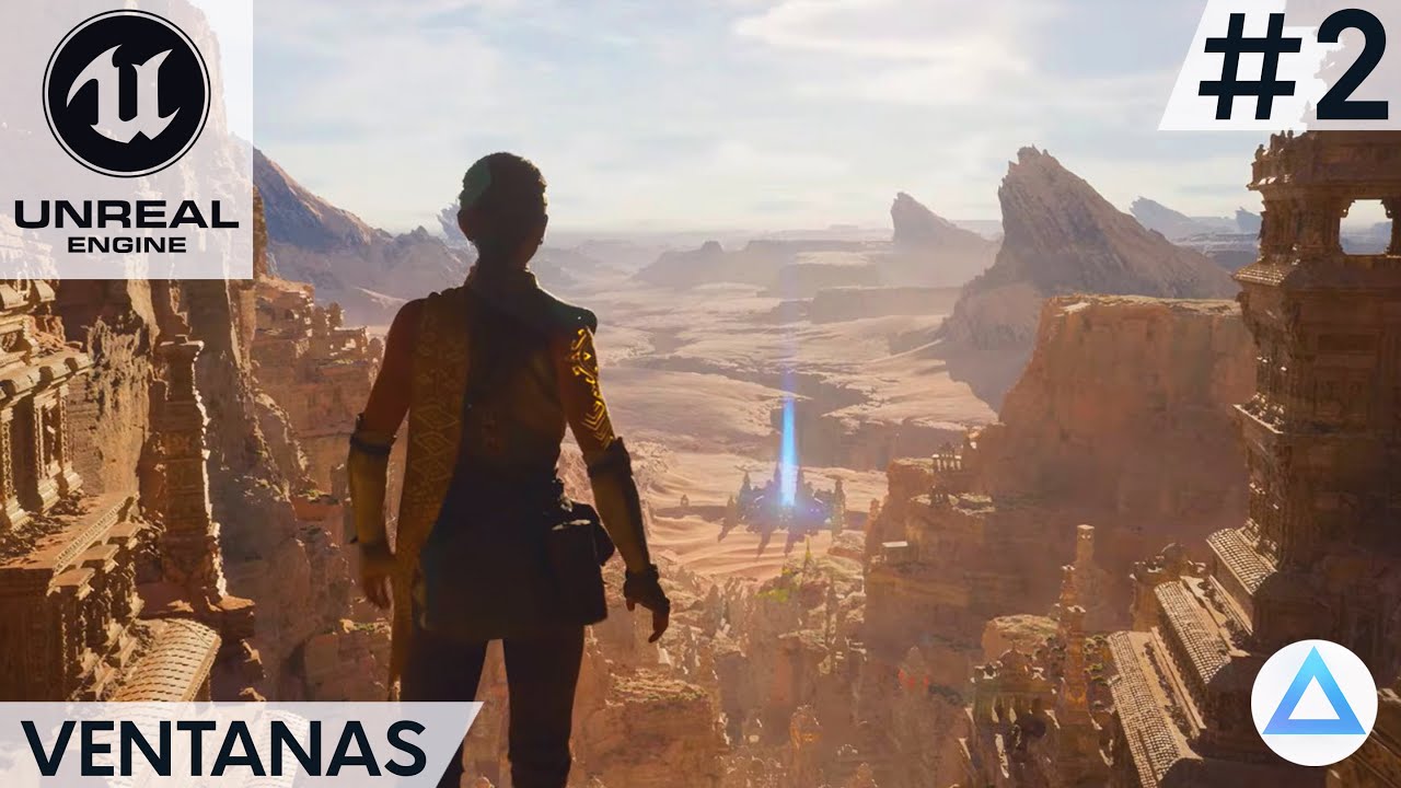 UNREAL ENGINE 5 Tutorial/Ventanas Mapa, Outliner, Details/ 2-Capitulo ...