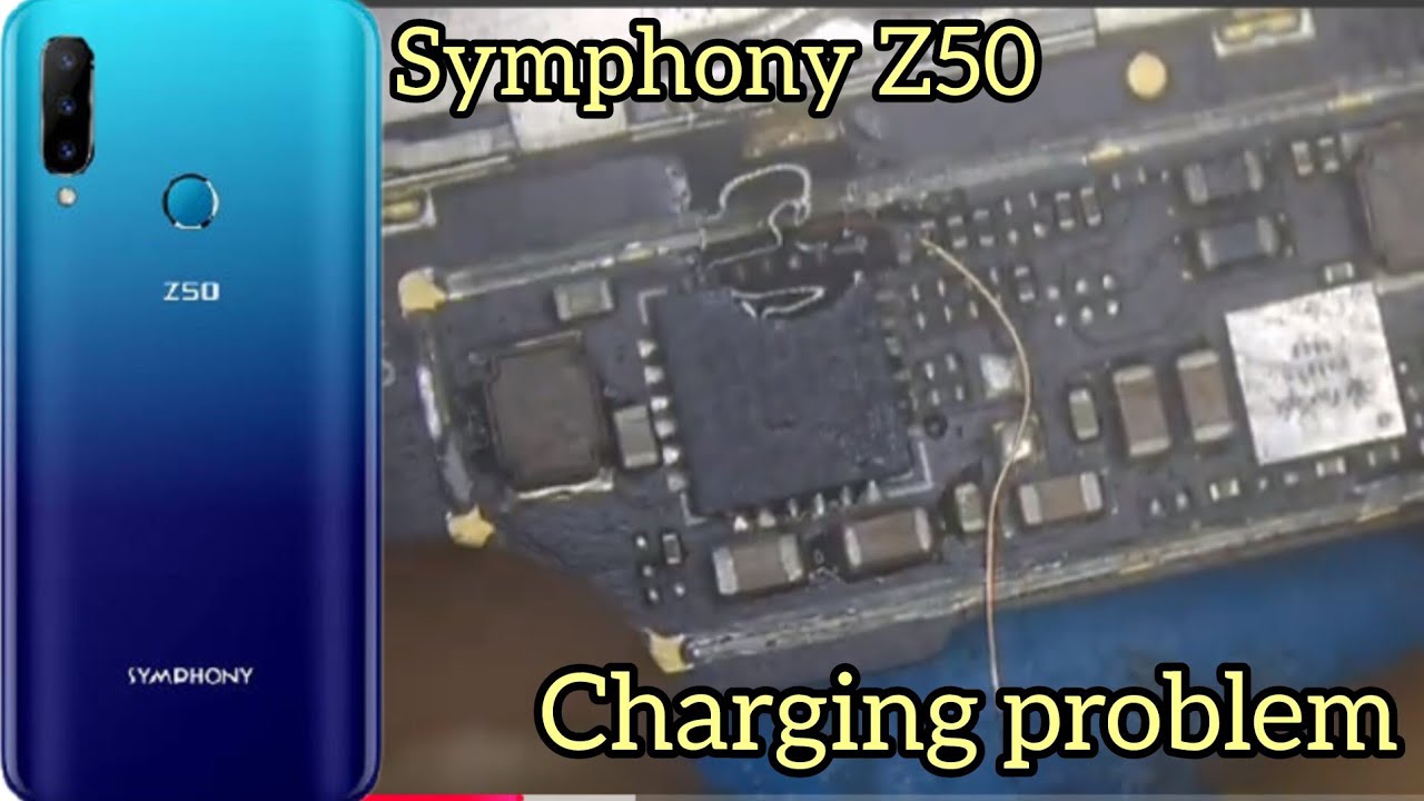 Symphony z50 charging problem.charging ways ,charging solution - YouTube