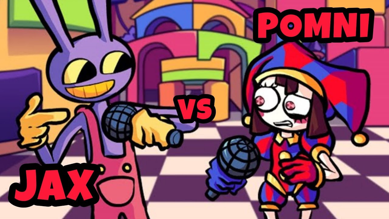 FNF VS JAX VS POMNI//com efeitos. - YouTube
