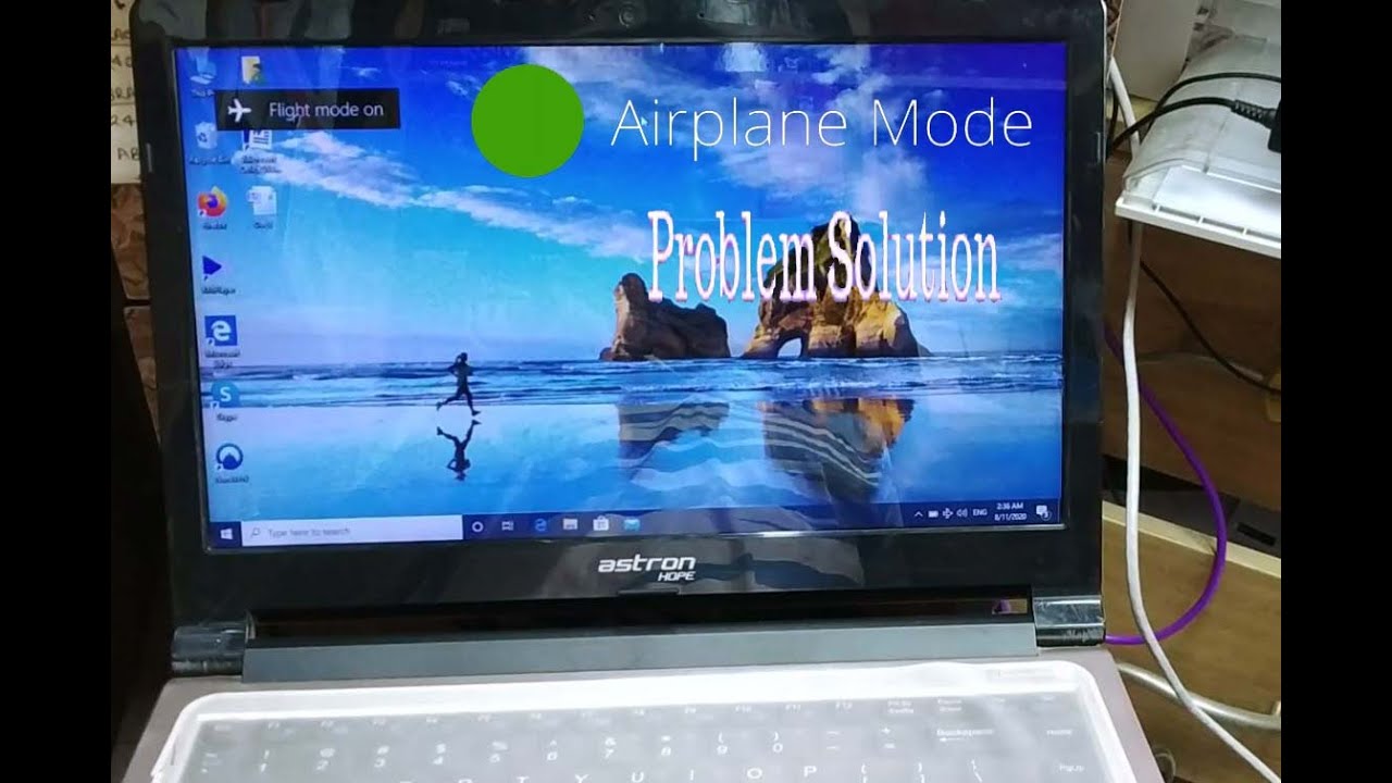 Astron Laptop Airplane Mode auto On Off Problem Solution - YouTube
