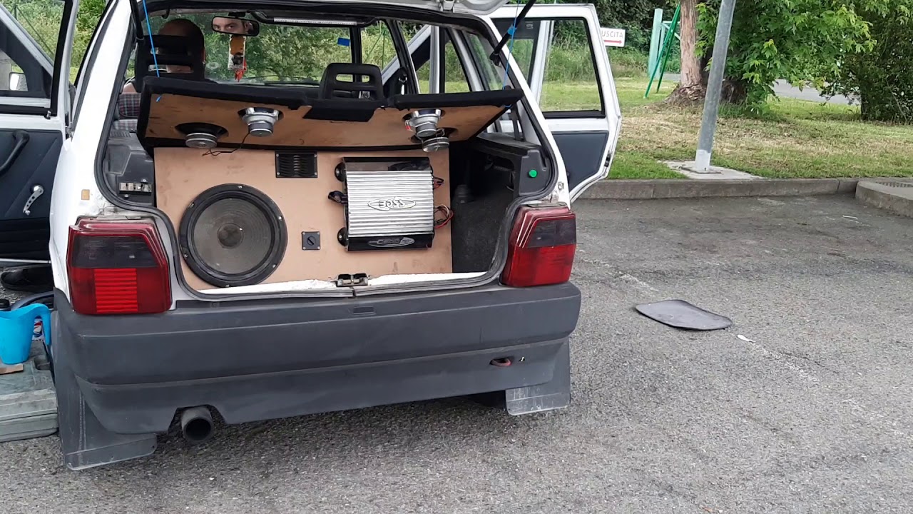 Fiat uno mille turbo tuning - YouTube