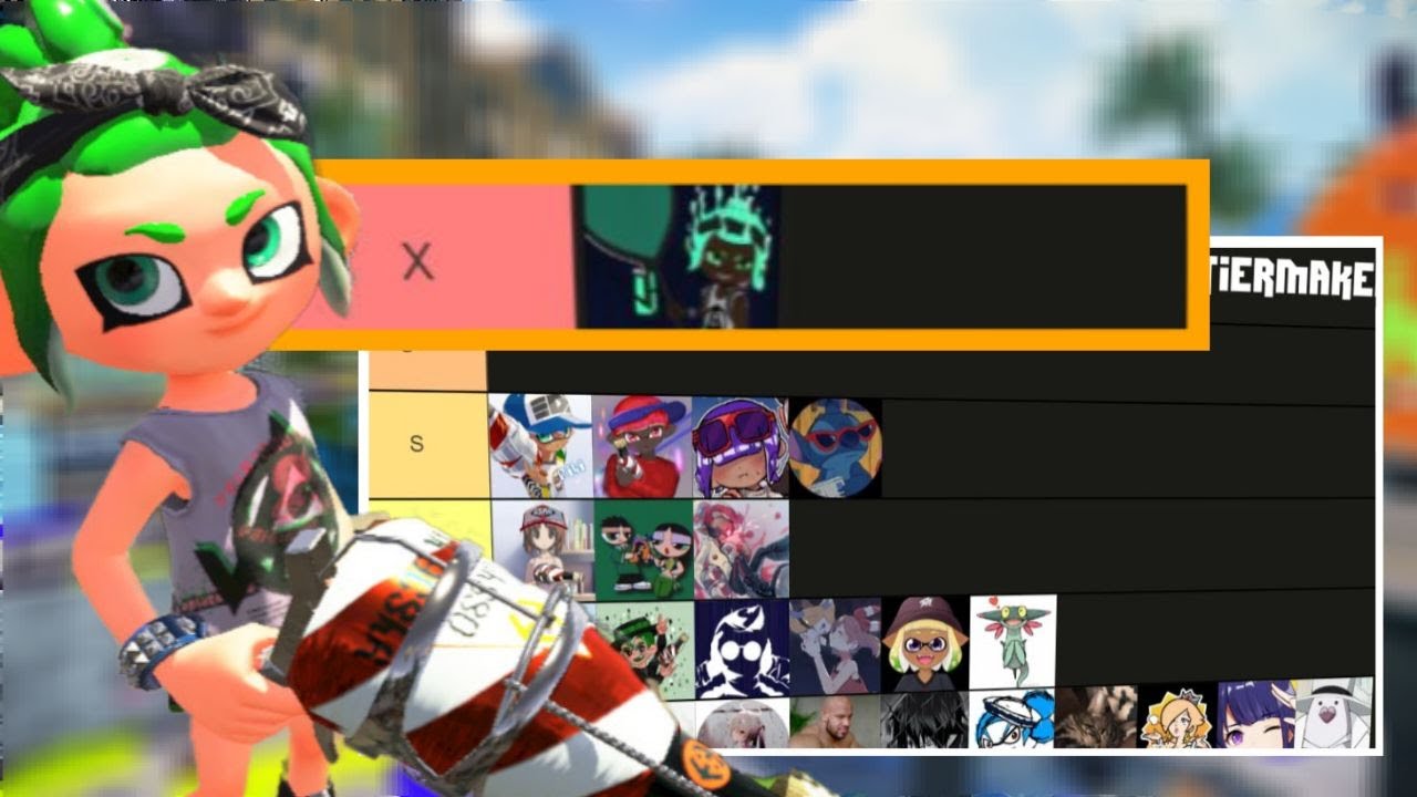 Ranking the BEST Squeezer Players of Splatoon 2 - YouTube