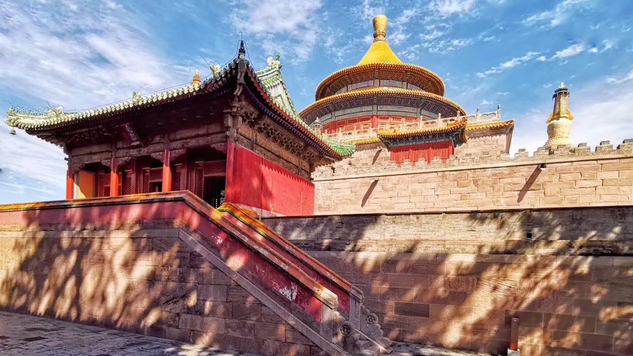 A Walk at Pule Temple and Anyuan Temple of Chengde | 和李娜一起逛承德普乐寺安远庙 ...
