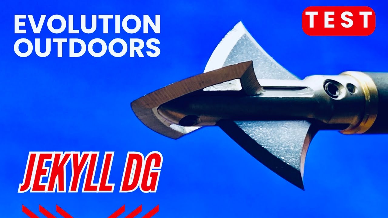 EVOLUTION OUTDOORS JEKYLL DANGEROUS GAME: BROADHEAD TEST - YouTube