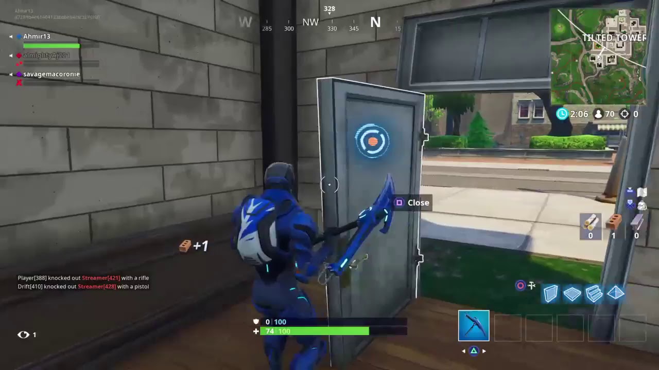 FORTNITE blood vs crips - YouTube