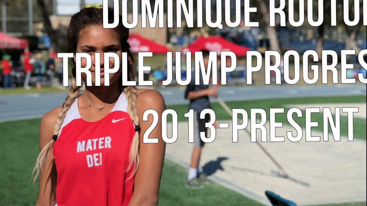 Dominique Ruotolo Triple Jump Progression 2018 - YouTube