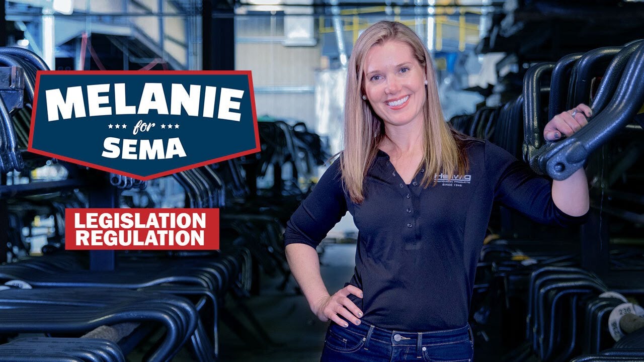 Legislation Regulation - Vote Melanie White for Chair-Elect for SEMA ...