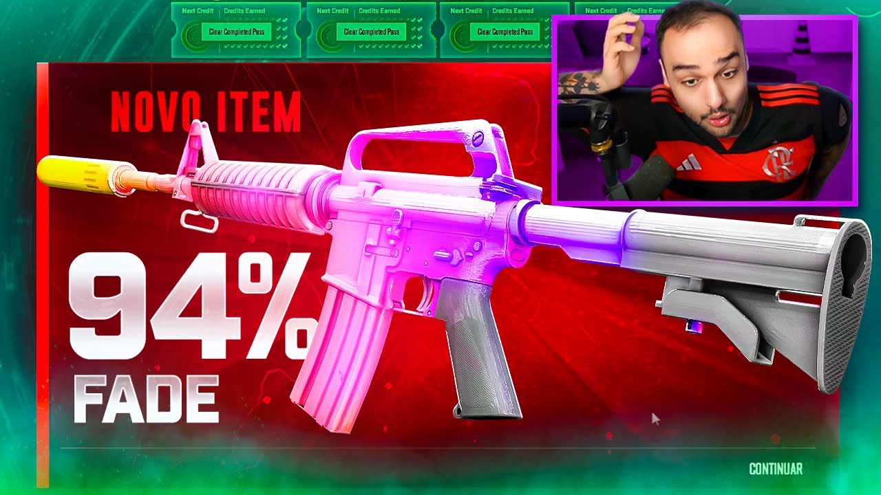 Ganhei a M4A1-S 94% FADE na conta de um INSCRITO 😱🎉( M4 FADE CS:2 ...