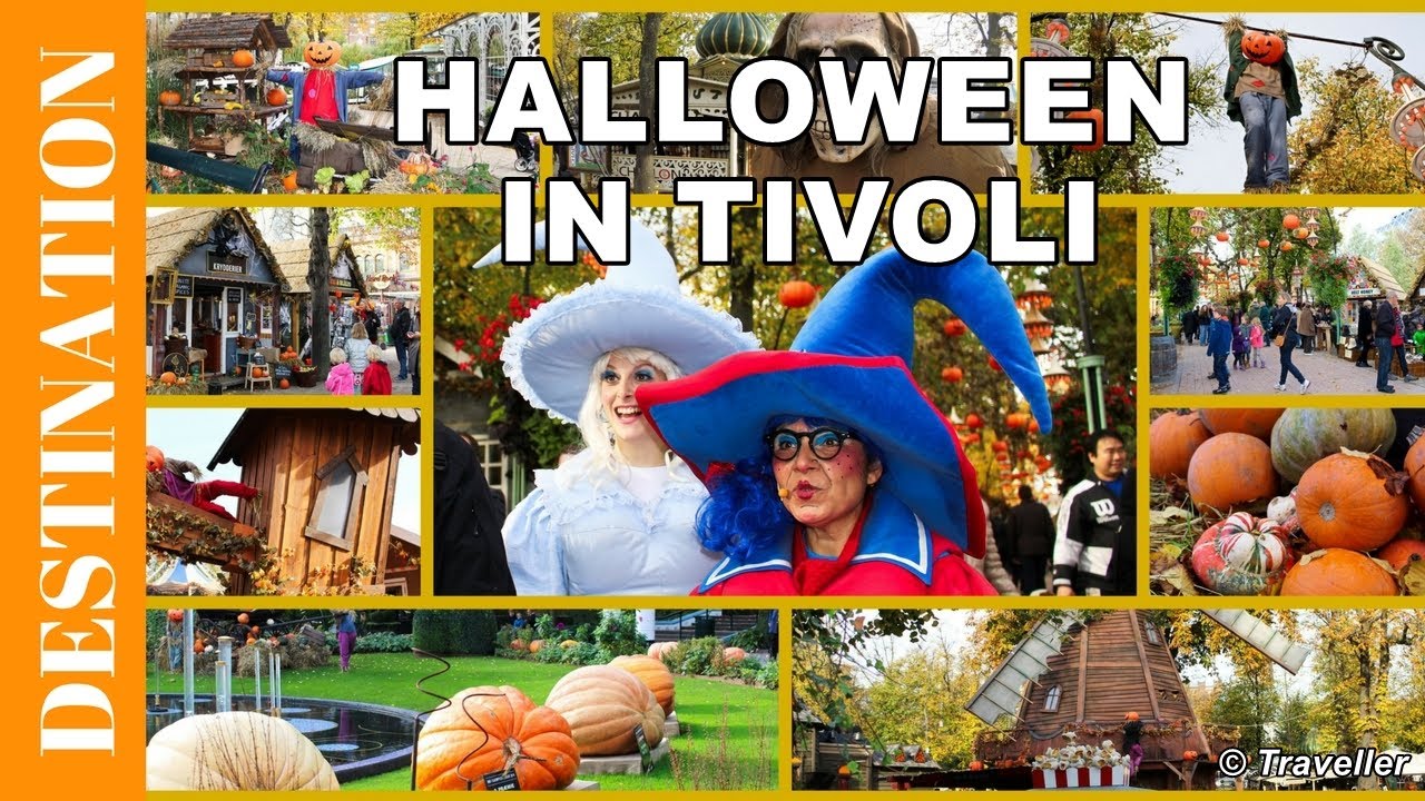 HALLOWEEN in the Tivoli Gardens in Copenhagen, Denmark - YouTube