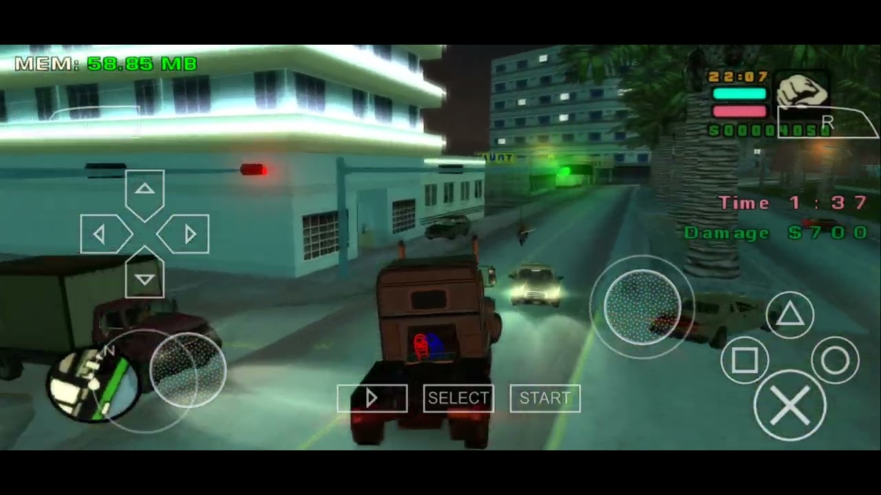 GTA VCS PPSSPP - PS2 Assets for PSP Mod. PS2 exclusive "Rush!" Side ...
