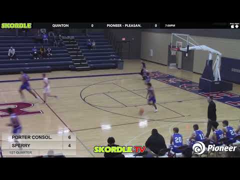 Porter Consolidated at Sperry Boys Basketball - YouTube