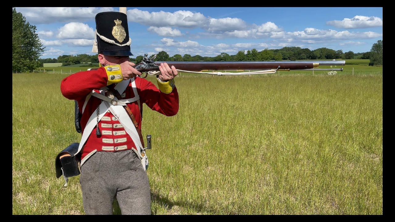 Firing a musket - Four rounds a minute - Sharpe myth busted - YouTube