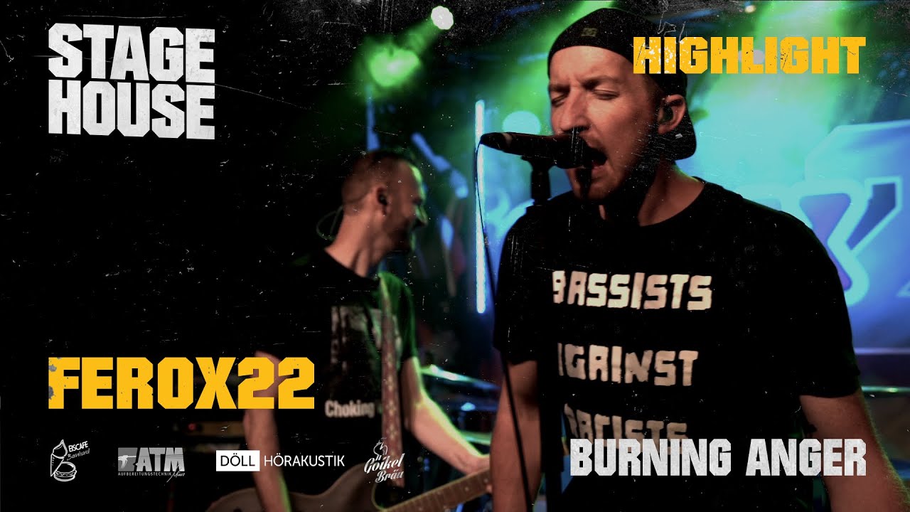 FEROX22 - Burning Anger [Live @ StageHouse] - YouTube