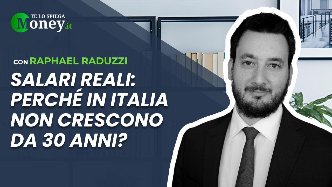 SALARI REALI: PERCHÉ IN ITALIA NON CRESCONO DA 30 ANNI? - Te lo spiega ...