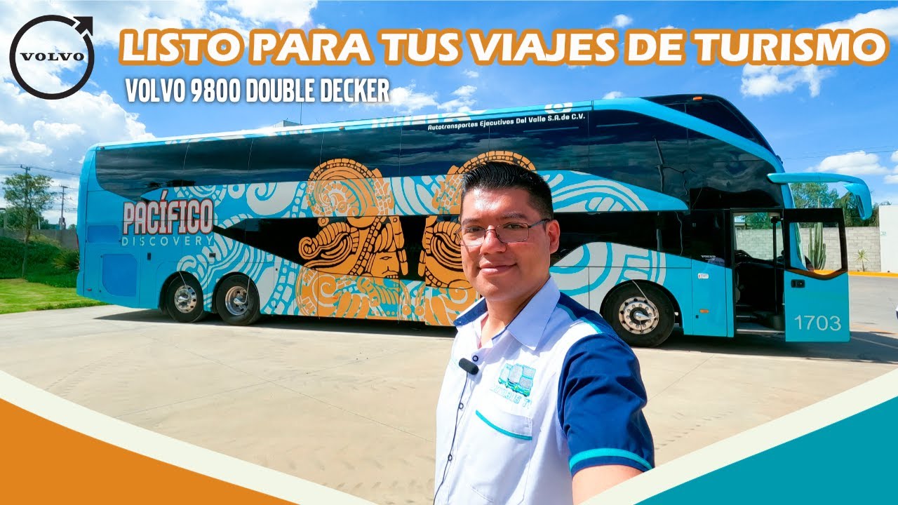Ya puedes rentar este autobús de lujo de dos pisos: VOLVO 9800 DD - YouTube