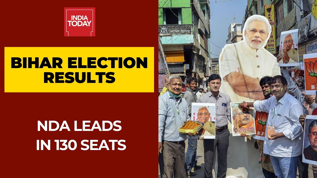 Bihar Election Results: Both NDA, Mahagathbandhan Confident, NDA Leads ...