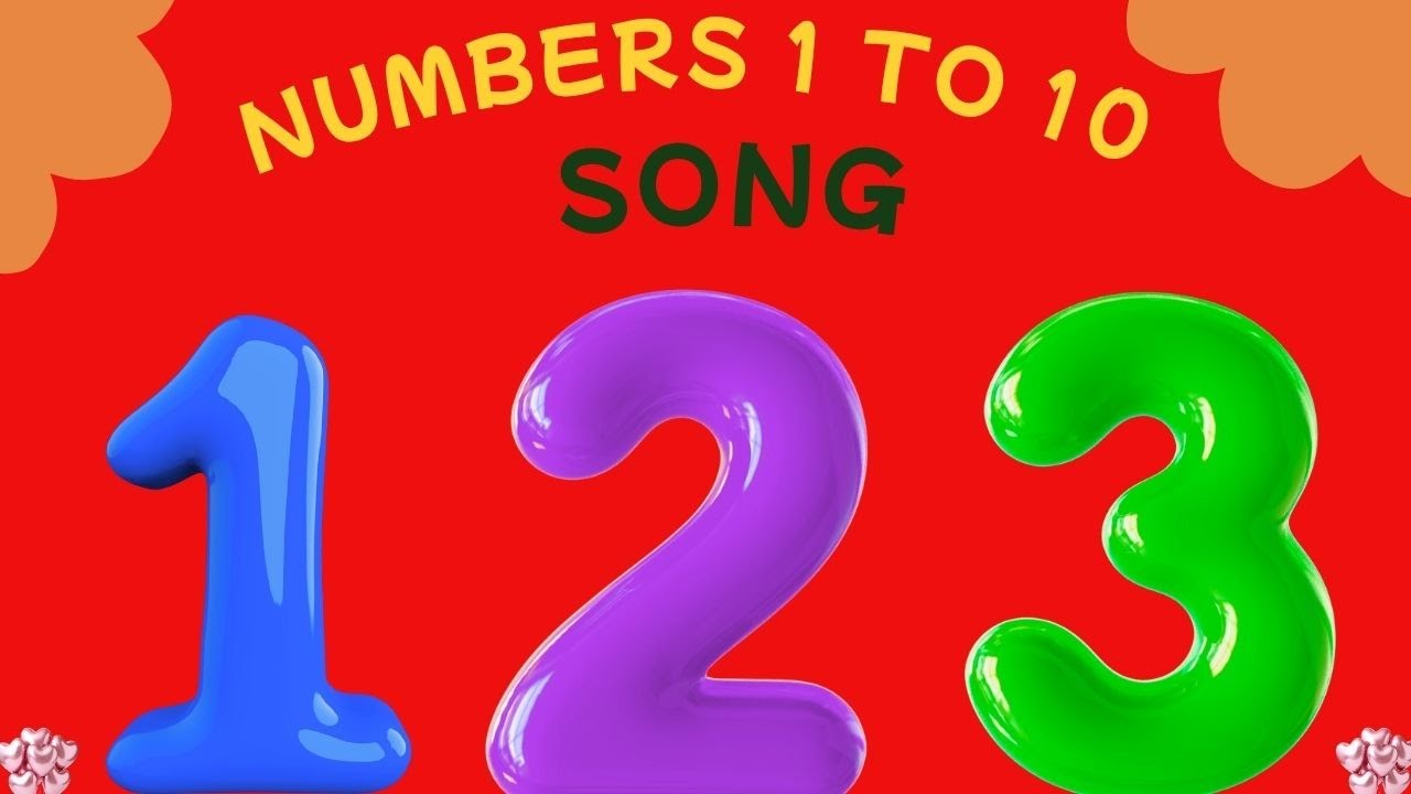 Numbers Song 1 to 10 for Kids | Fun Counting Nursery Rhymes & Children ...