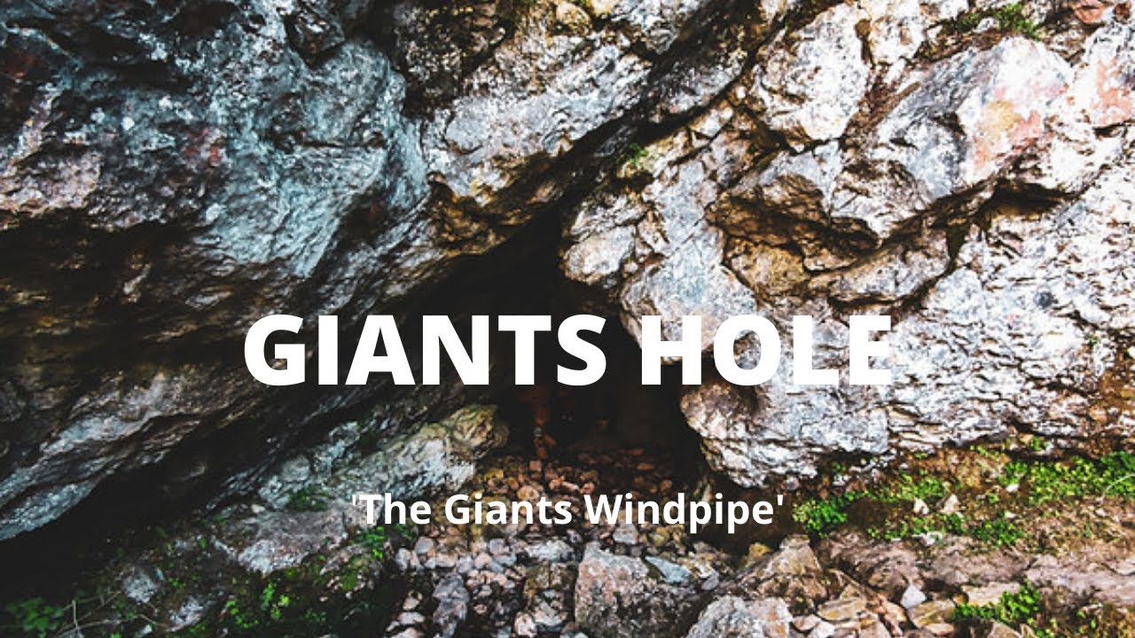 Giants Hole Derbyshire 'THE GIANTS WINDPIPE' - YouTube