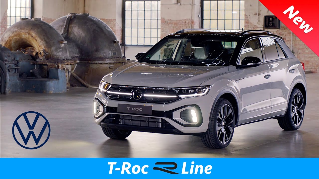VW T-Roc Facelift 2022 - FIRST Look (Exterior - Interior) details ...