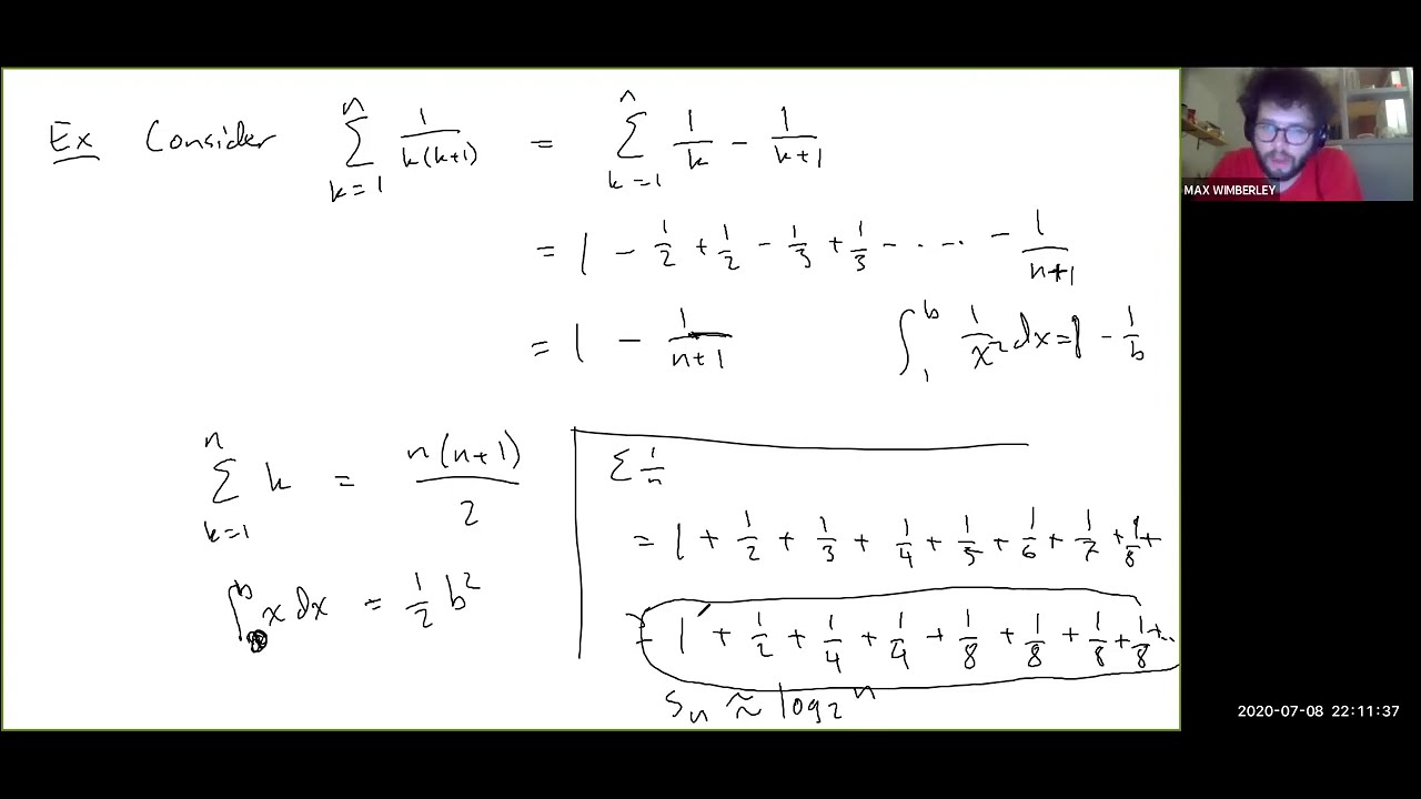 Lecture 10.1 - The Integral Test - YouTube