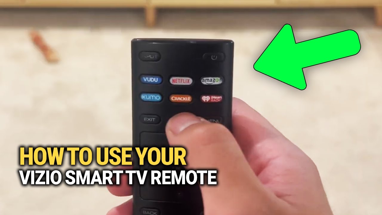 How to Use Your Vizio Smart TV Remote - YouTube