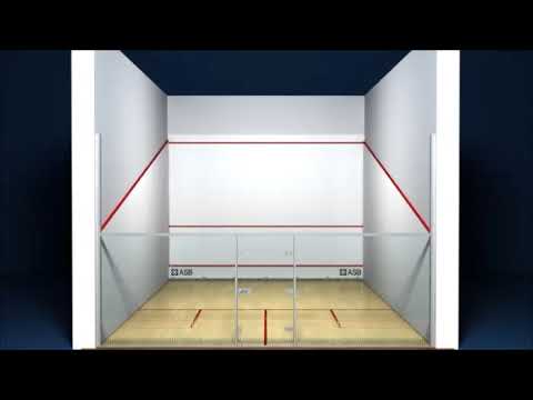 ASB Squash Court renovation - YouTube