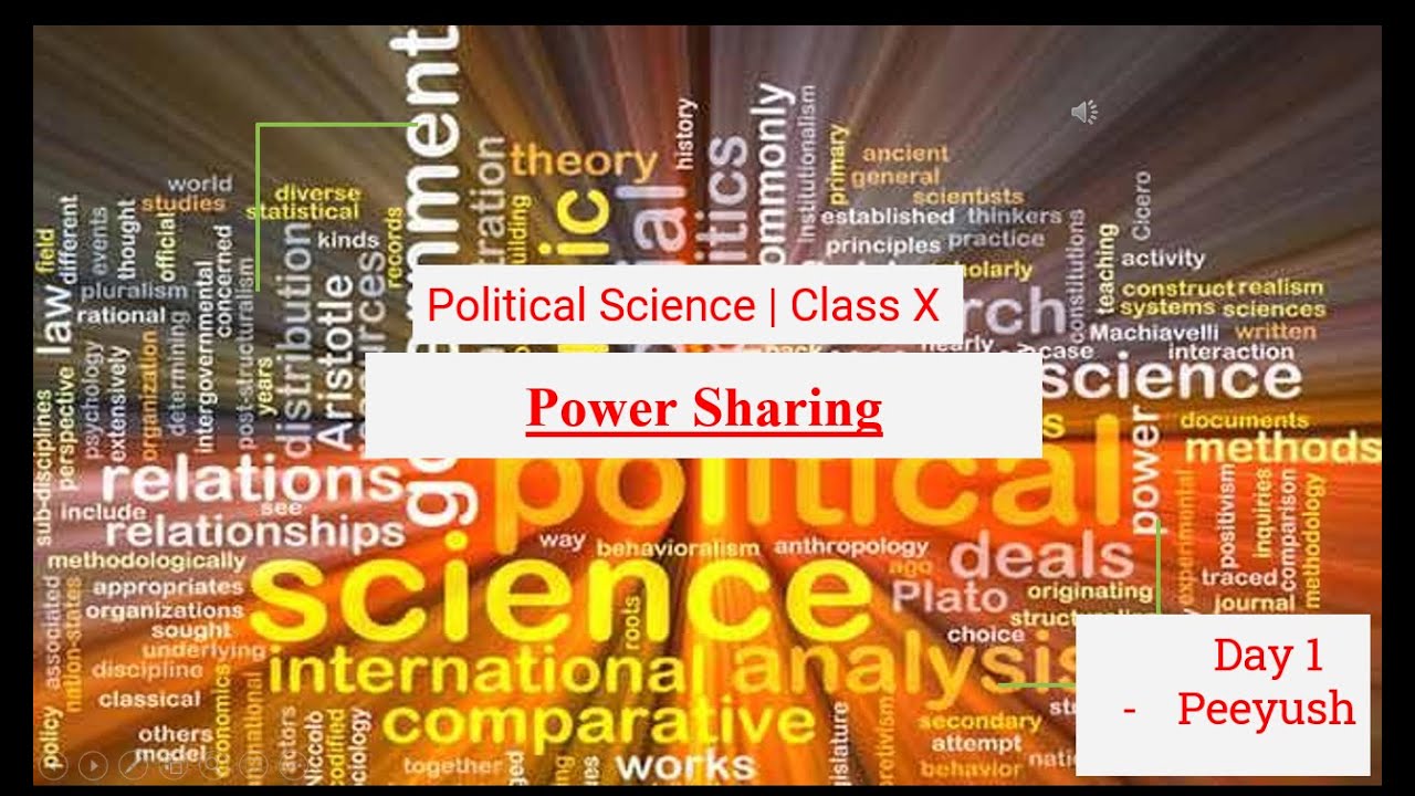 Power Sharing | Part 1 | Pol Sc. | NCERT | CBSE | Civics | Class 10 ...