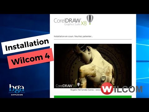 Installation Wilcom E4 - YouTube