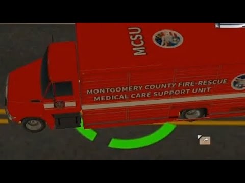 Emergency 4 Montgomery County Mod MCI Truck and Bus showcase - YouTube
