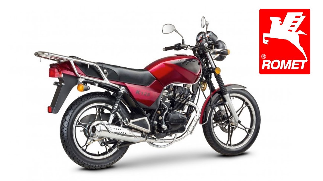 Motocykl Romet K125 FI - YouTube
