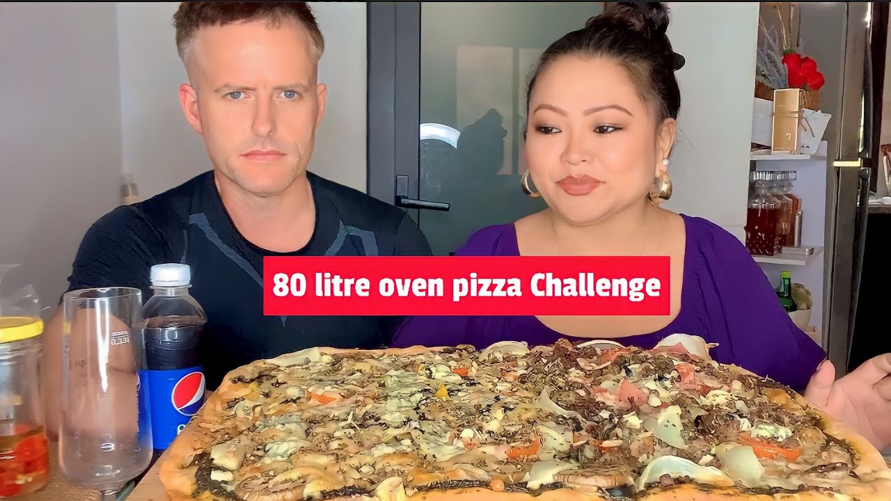 Pizza lian Challenge / Lucas-a te chhung pawh kan siam a, tui an ti ...