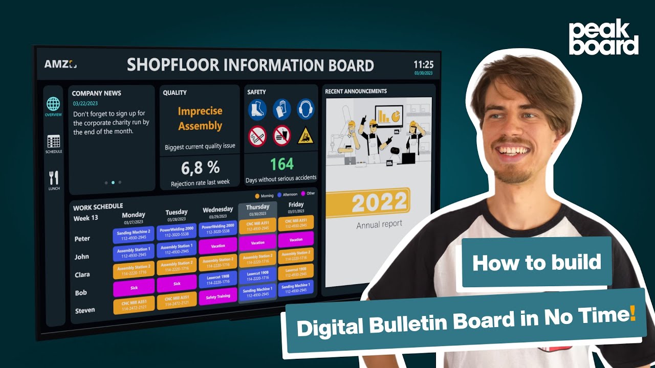 Build a Digital Bulletin Board in No Time! - YouTube