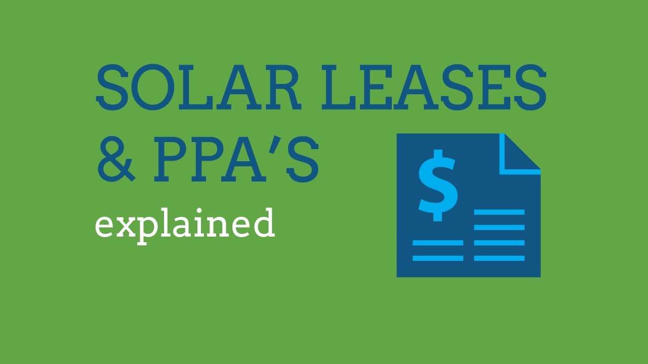 Solar Energy Leasing Explained - Go IT