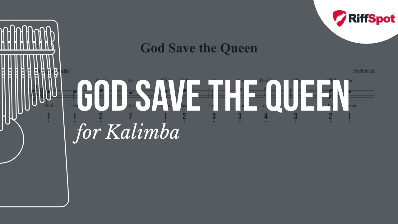 God Save the Queen Kalimba Tab - YouTube