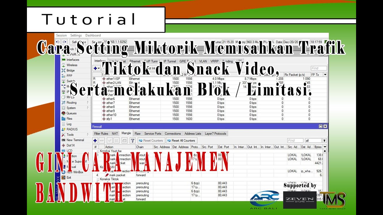 Cara Memisahkan Trafik Tiktok dan Snack Video, Menangkap IP Tiktok ...