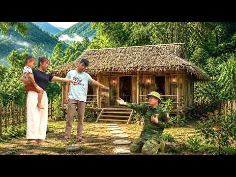 A soldier returns home to visit his daughter, and how does his wife react?