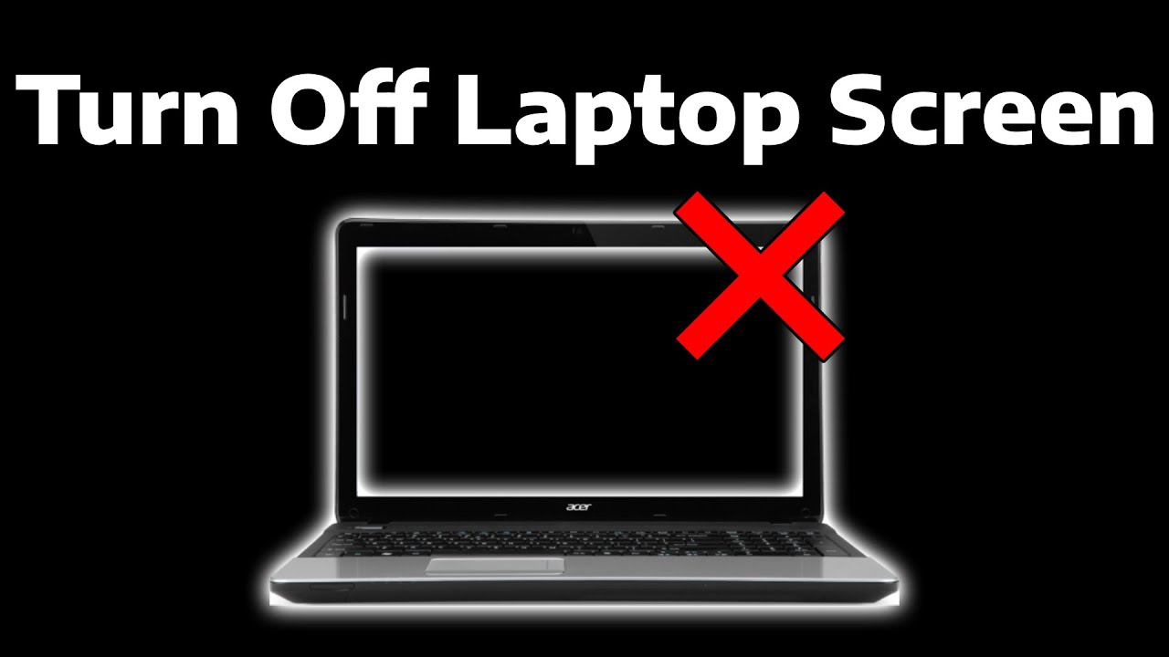 How To Turn off Screen of a Laptop but Keep PC Running In Windows 11/10 ...