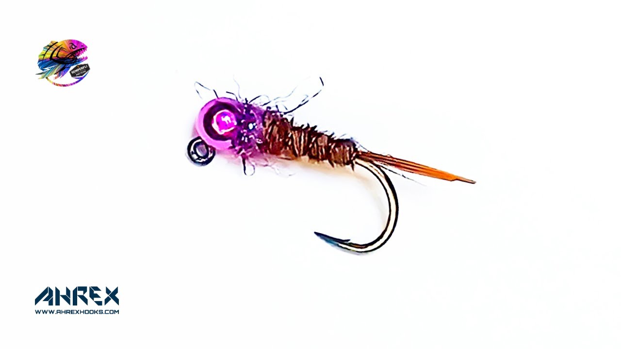 How to tie a PT Purple Jig | Fly Tying tutorial Ívar's Fly Workshop ...