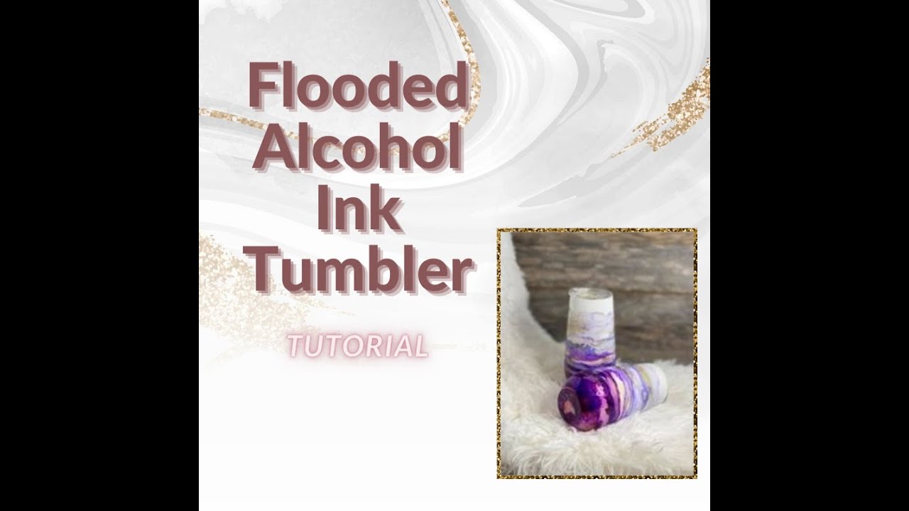 Flooded Alcohol Ink - YouTube