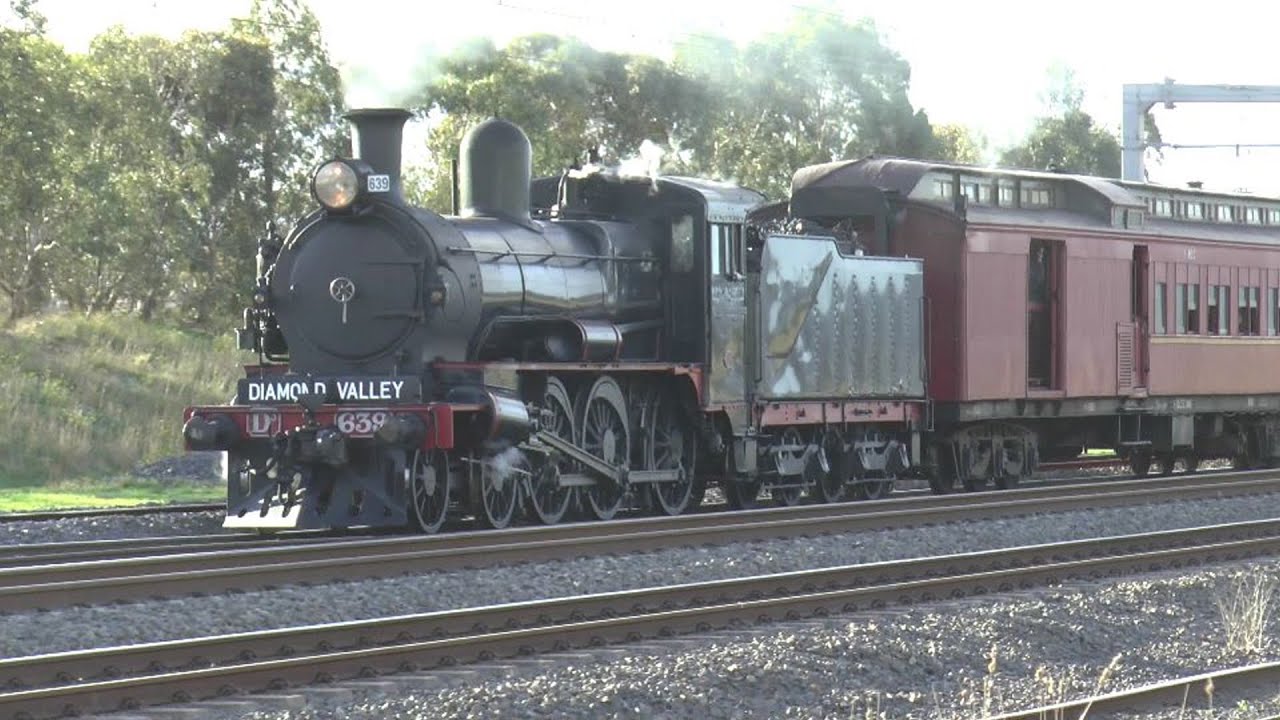 What an achievement! - 110 Years Old and still hauling trains D3 639 ...