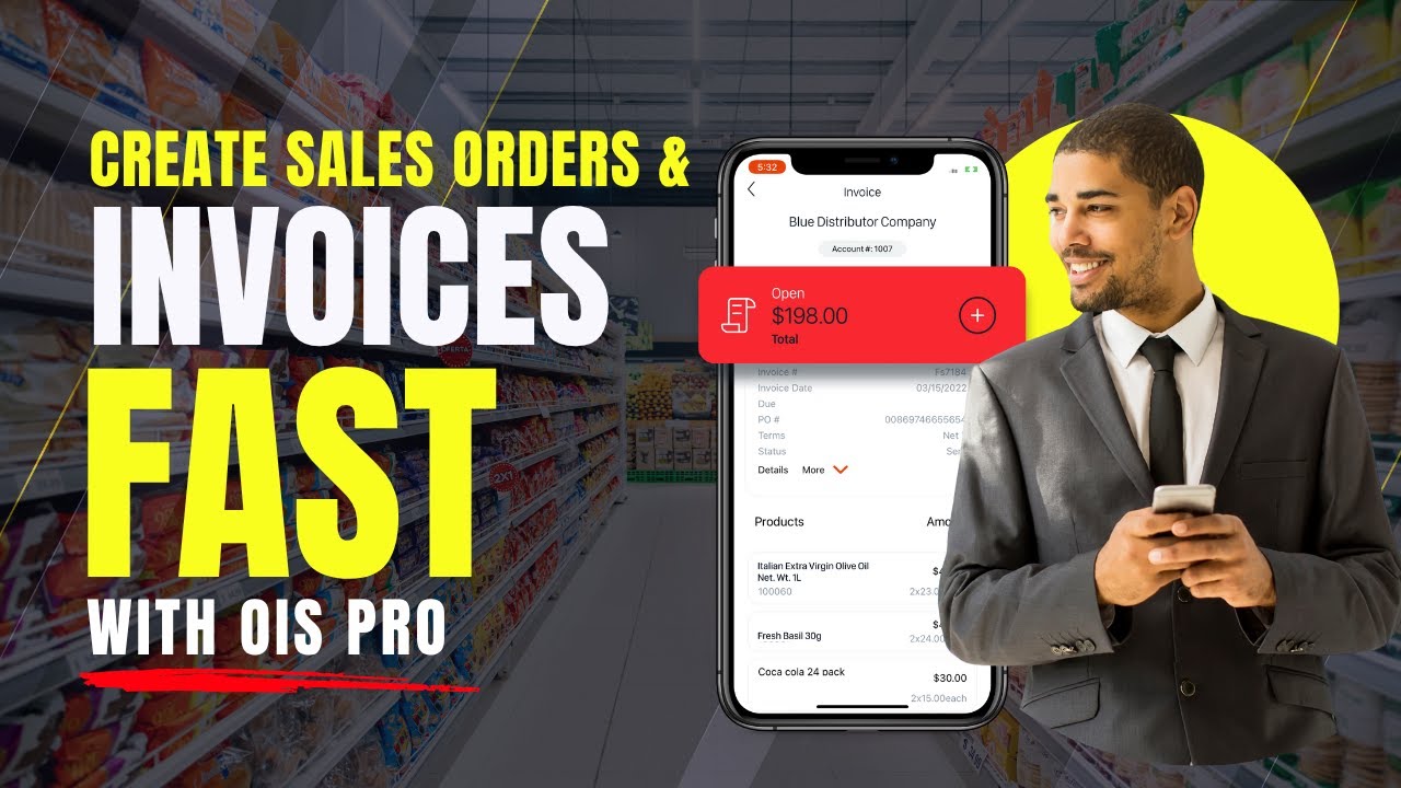 Create Sales Orders & Invoices FAST in OIS Pro | Sales Order Software ...
