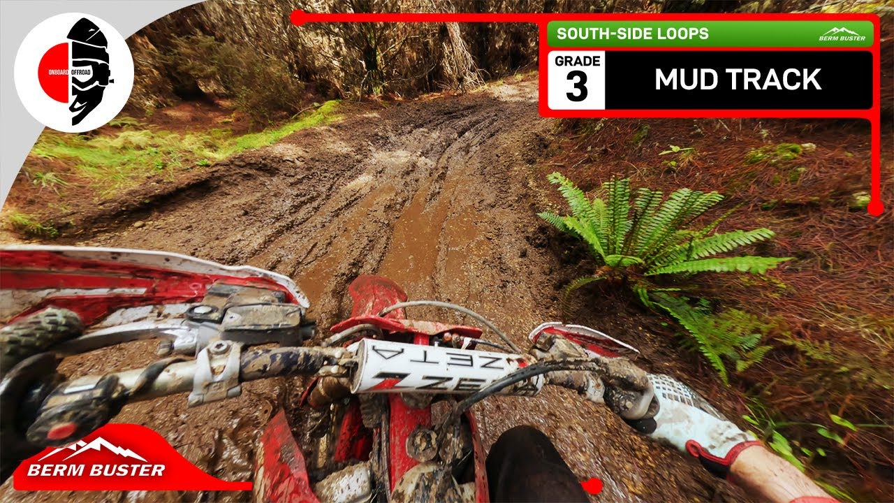 Berm Buster | South-Side Loops 🟢 Mud Track (Grade 3) - YouTube