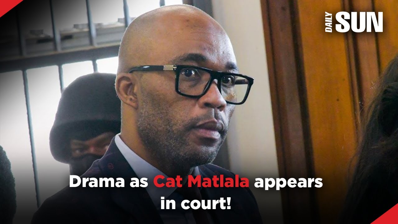 Drama as Cat Matlala appears in court! - YouTube