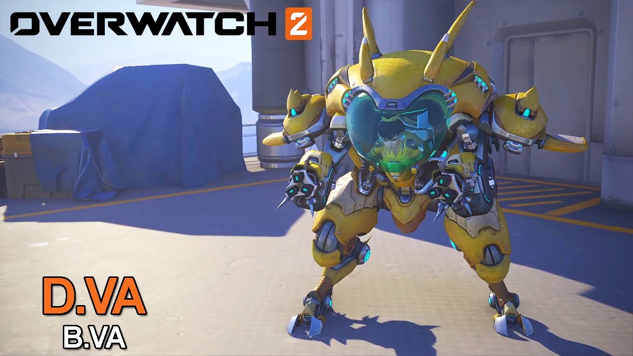 D.VA - B.VA • OVERWATCH 2 - YouTube