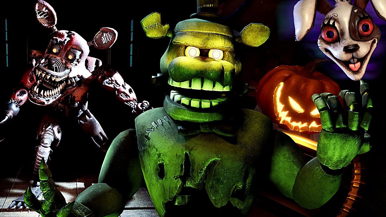 FNAF: HELP WANTED DLC CURSE OF DREADBEAR (Juego completo) - Gameplay en ...