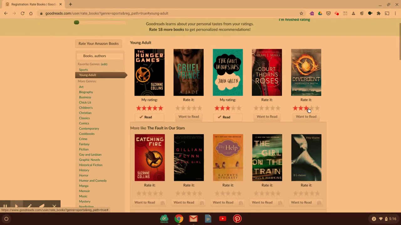 How to sign up for Goodreads com - YouTube