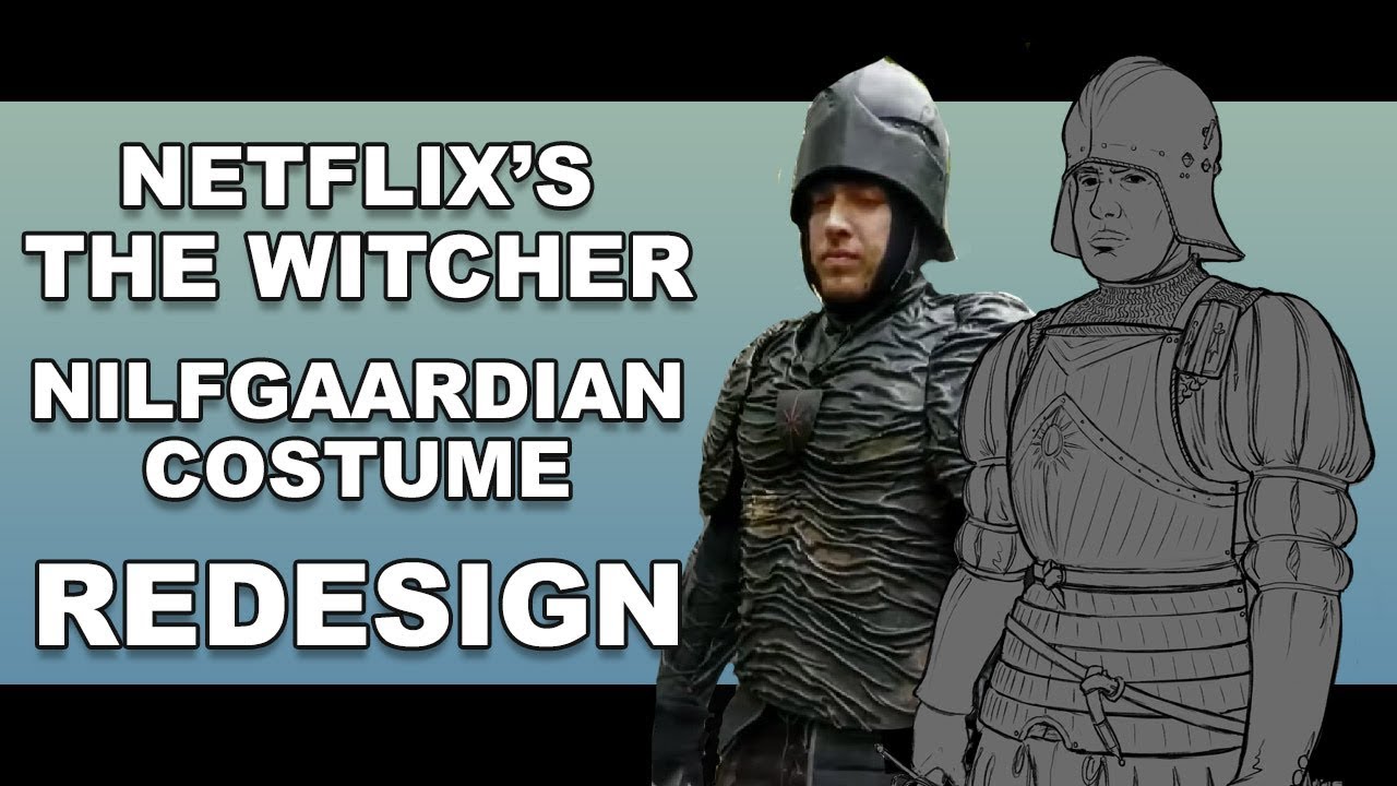 Netflix's The Witcher - Nilfgaardian costume redesign - YouTube