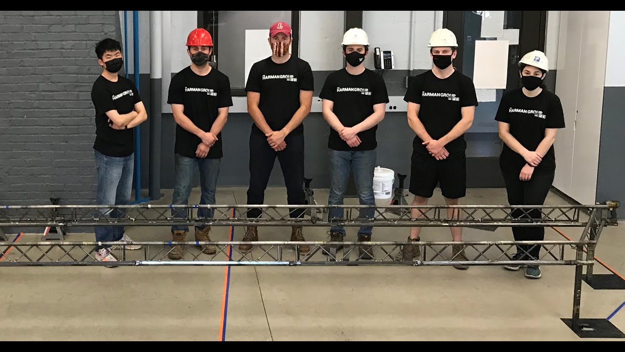 LAFAYETTE COLLEGE Steel Bridge 2021 Construction for SSBC Nationals ...