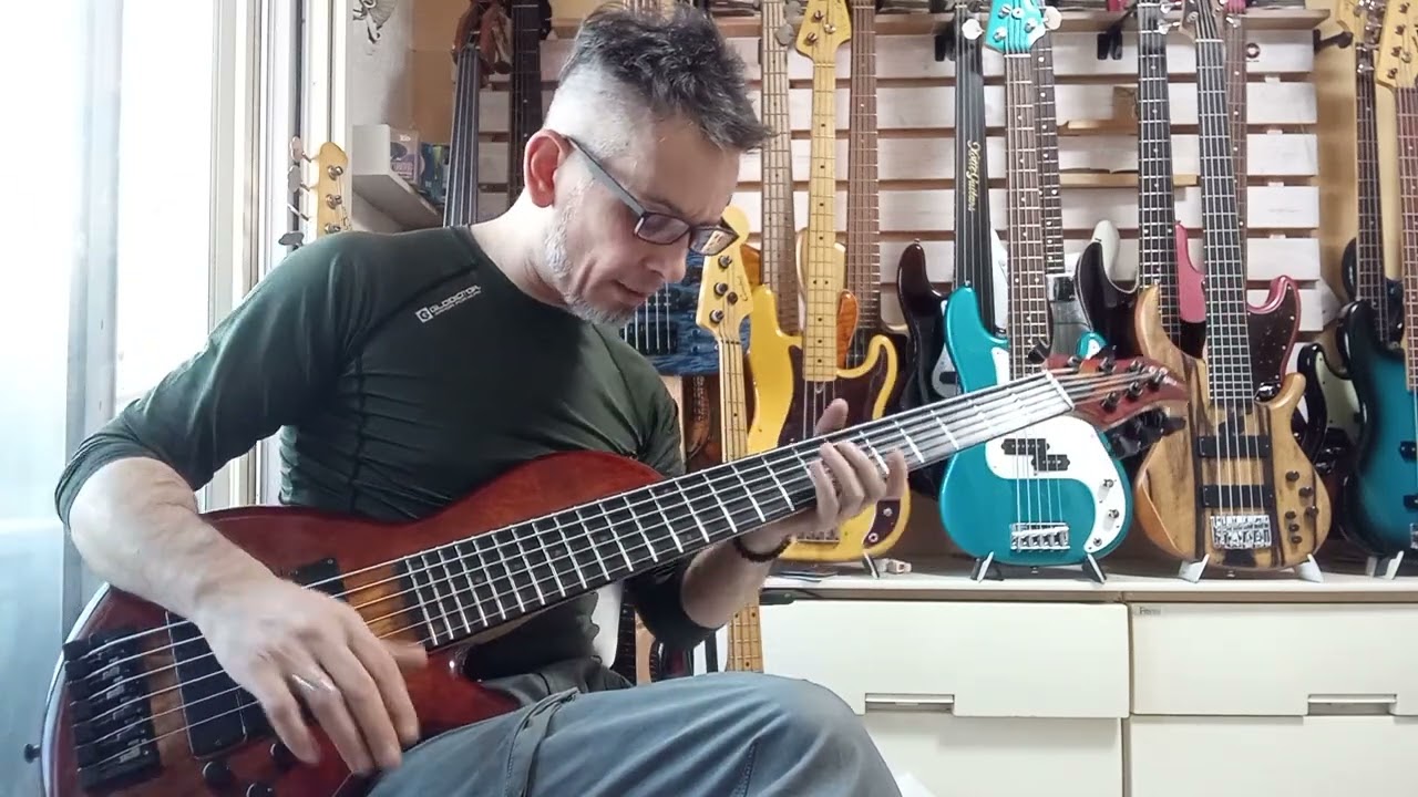 High End Japanese BASS GUITAR; Sago Veze'r6 BASS SOUND CHECK / BASS ...