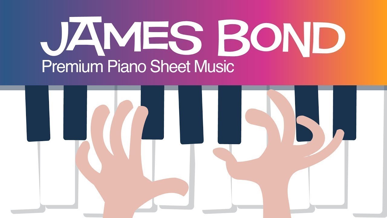 James Bond Theme | Easy Piano Sheet Music - YouTube